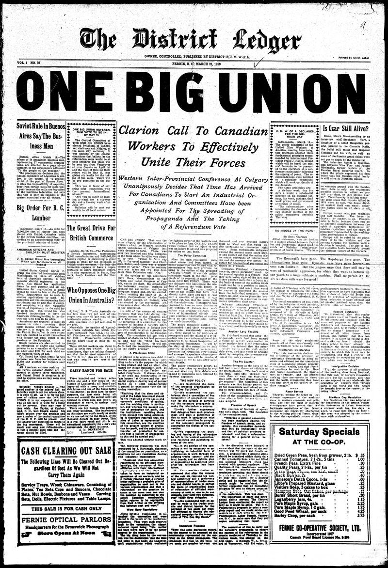 The District Ledger | Union Newspaper